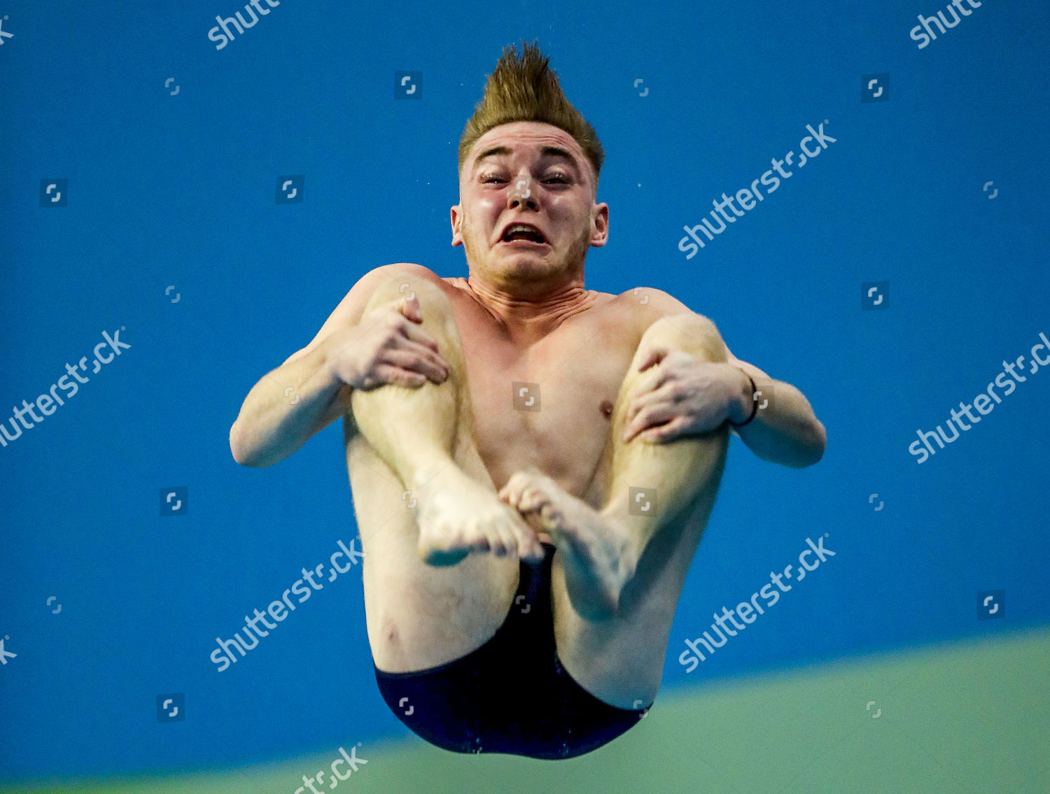 Sam Rudd Mens 1m Springboard Final Editorial Stock Photo - Stock Image ...