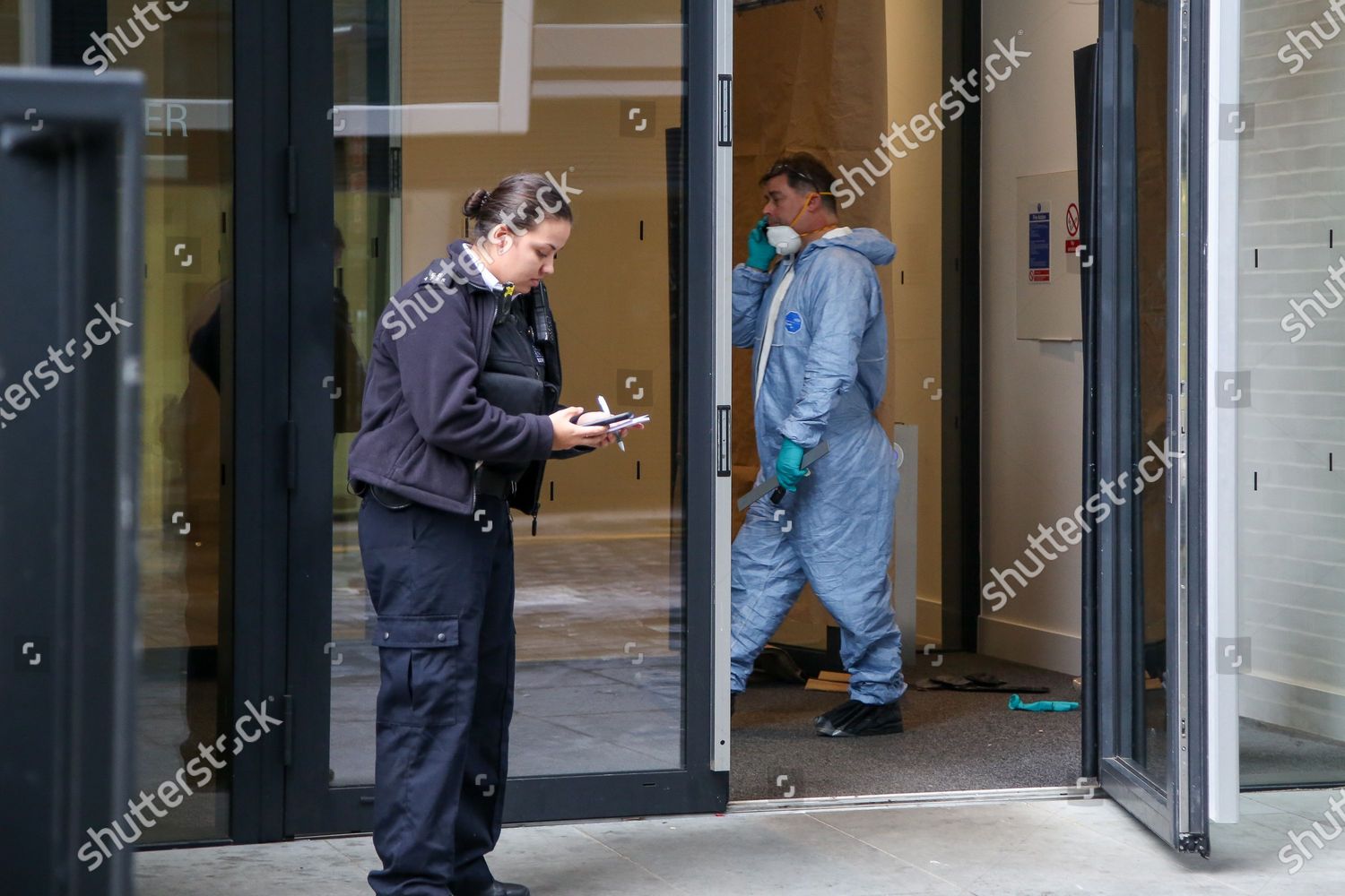 Police Officer Guards Entrance Blakeney Tower Editorial Stock Photo ...