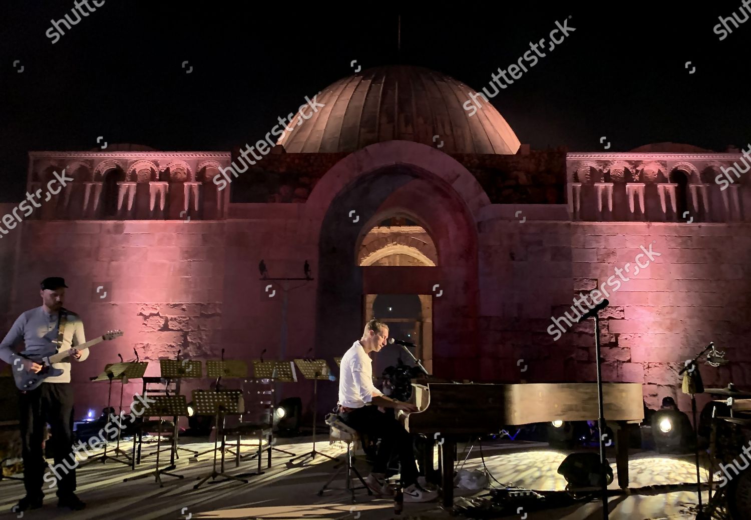 British Frontman Band Coldplay Chris Martin Editorial Stock Photo ...