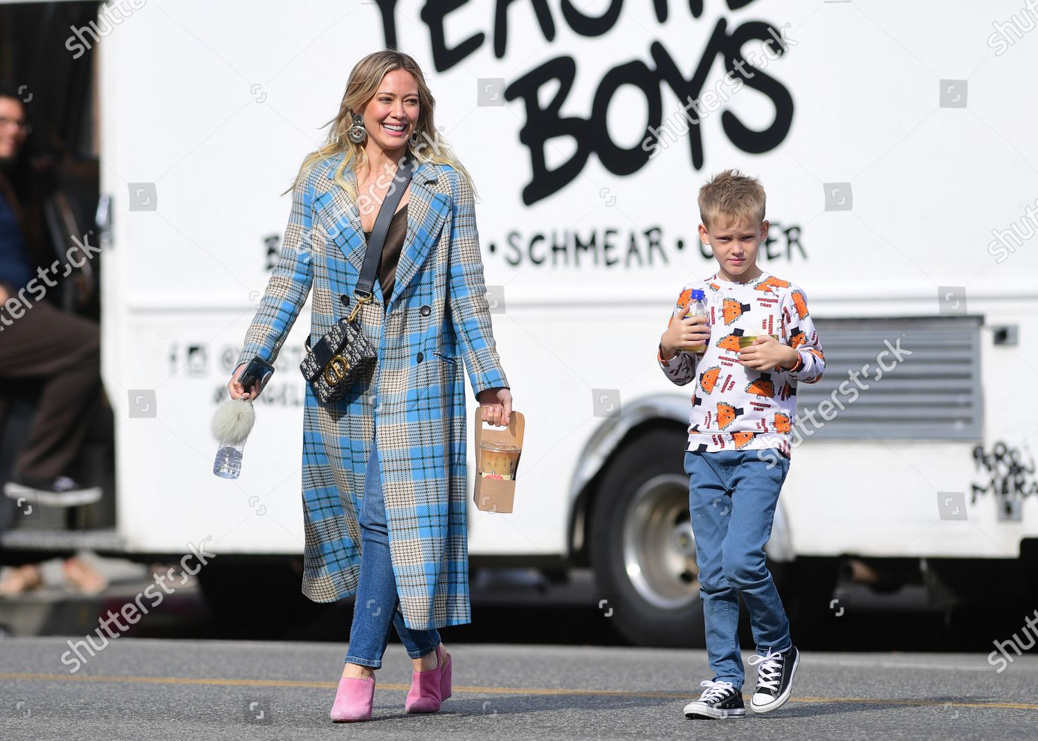 Hilary Duff Luca Cruz Comrie Editorial Stock Photo - Stock Image ...