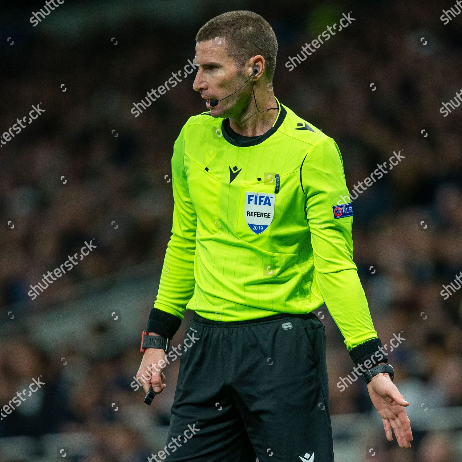 Bulgarian Referee Georgi Kabakov Editorial Stock Photo - Stock Image ...