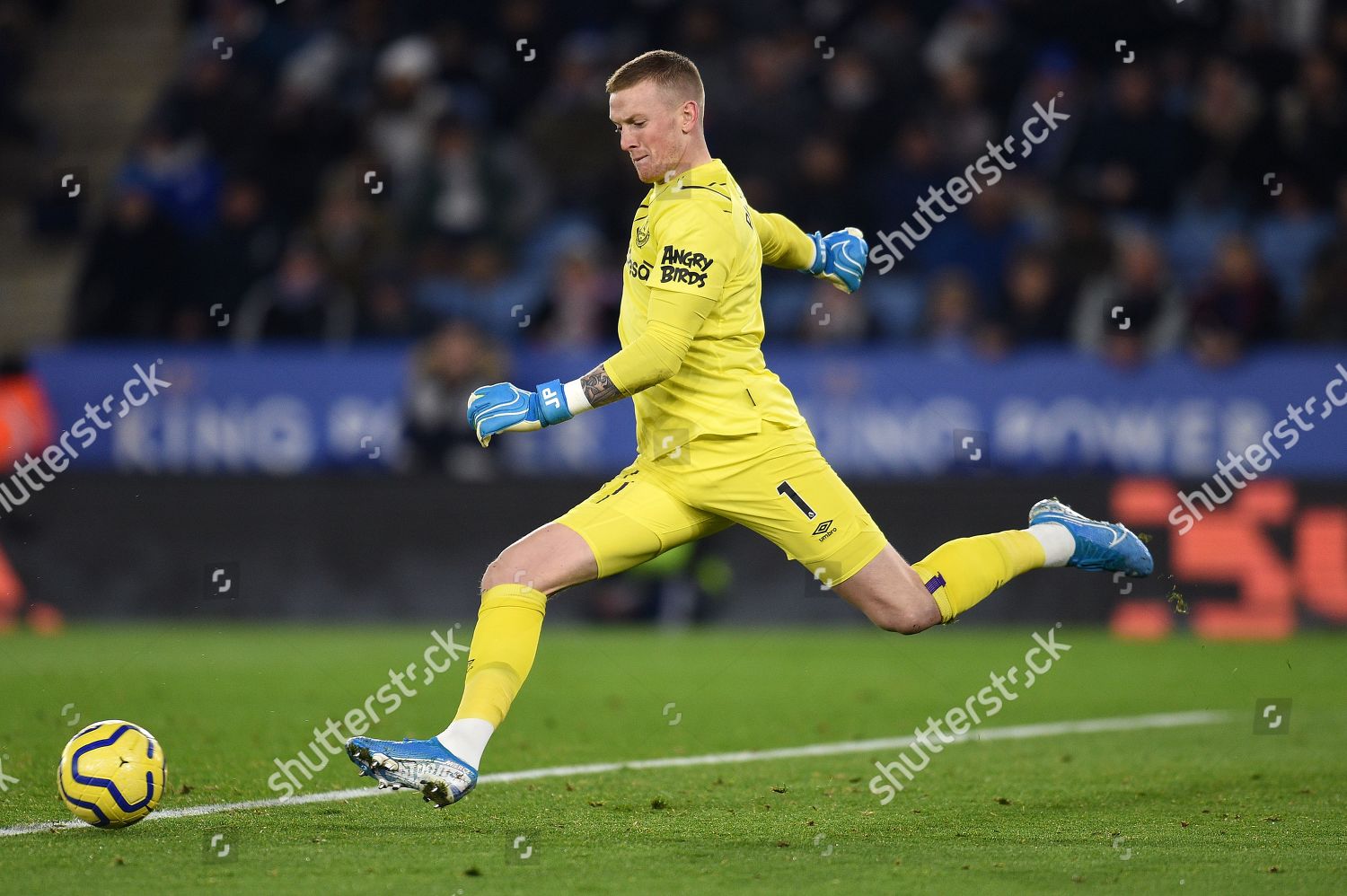 Goal Keeper Jordan Pickford Everton Editorial Stock Photo - Stock Image ...