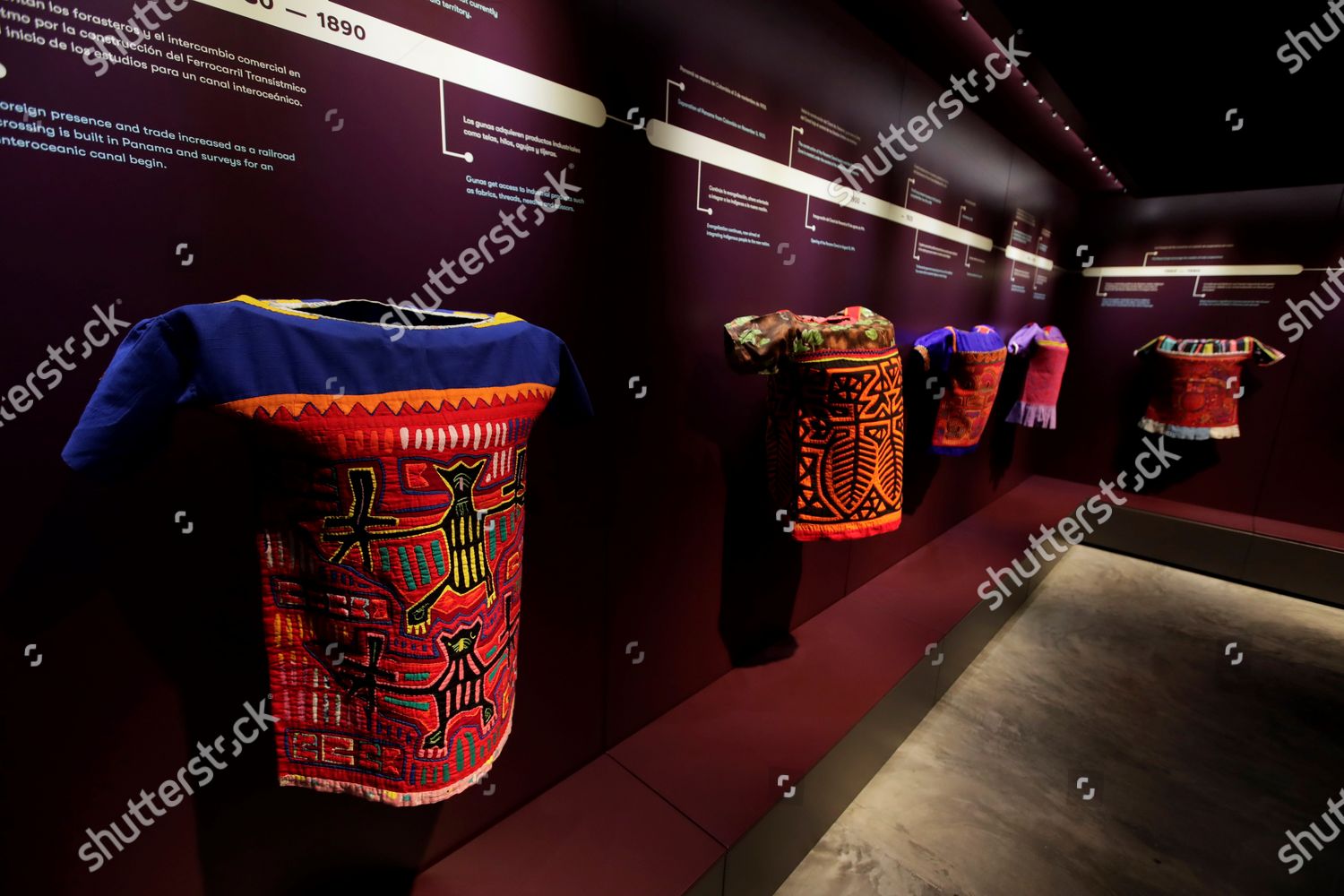 Group Molas Traditional Textile Craft Guna Editorial Stock Photo ...