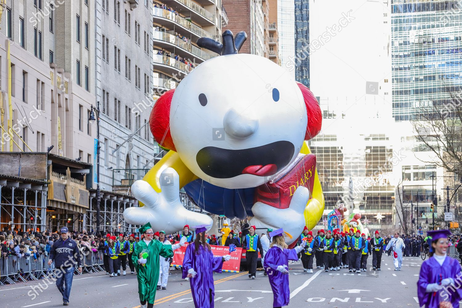 Greg Heffley Diary Wimpy Kid Balloon Editorial Stock Photo - Stock ...