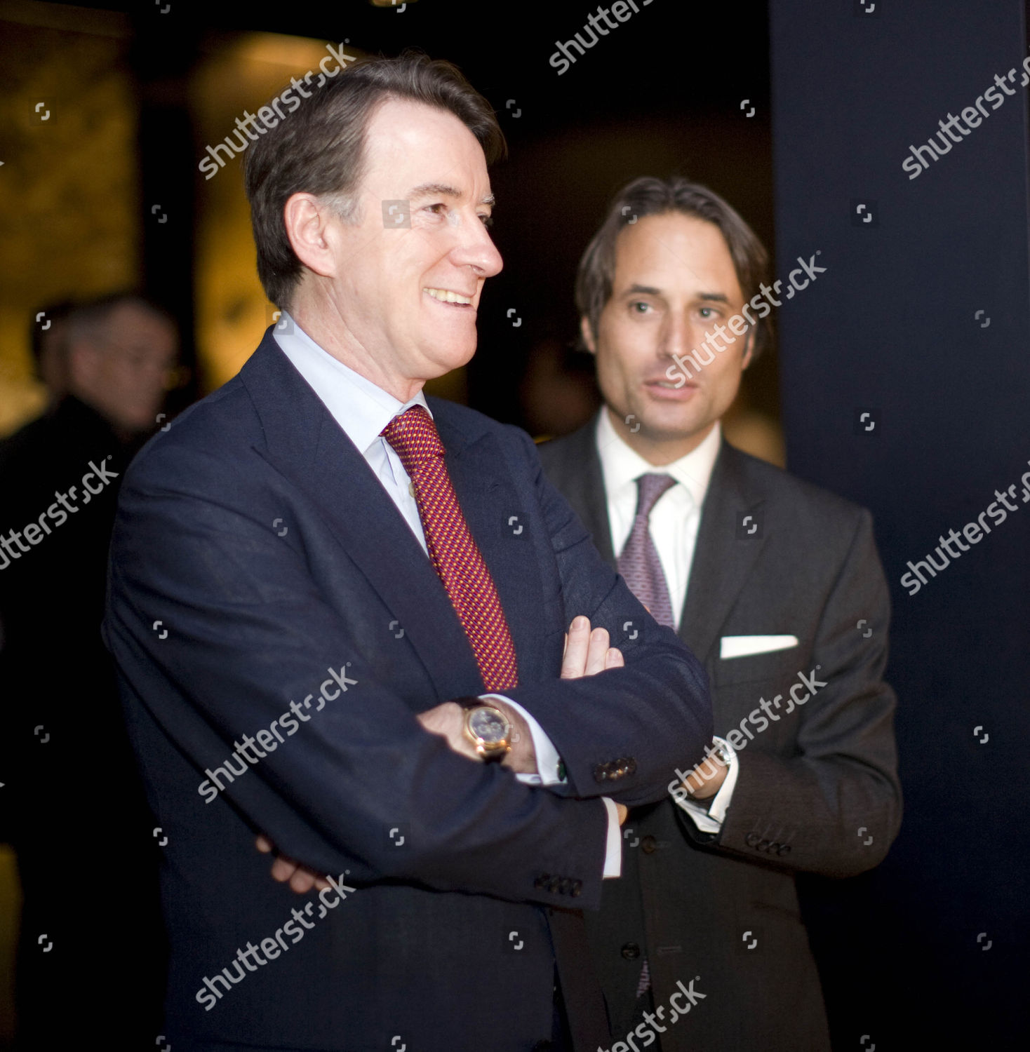 Peter Mandelson Adam Parr Ceo Williams Editorial Stock Photo - Stock ...