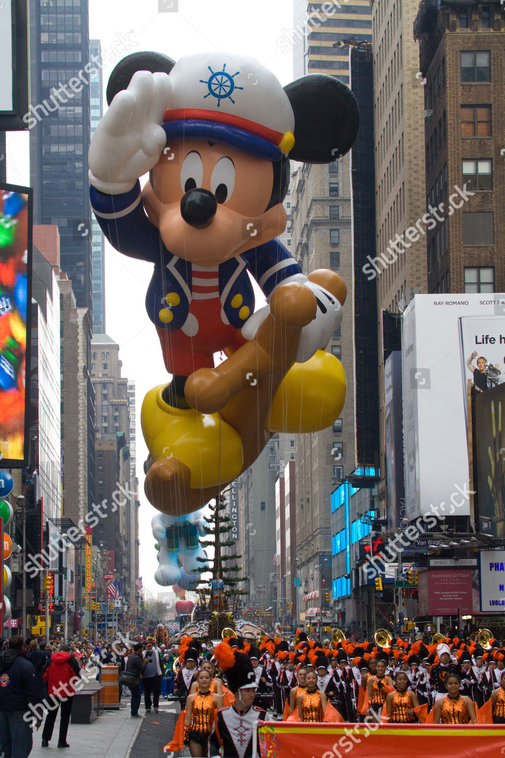 Sailor Mickey Balloon Thanksgiving Day Parade Editorial Stock Photo ...