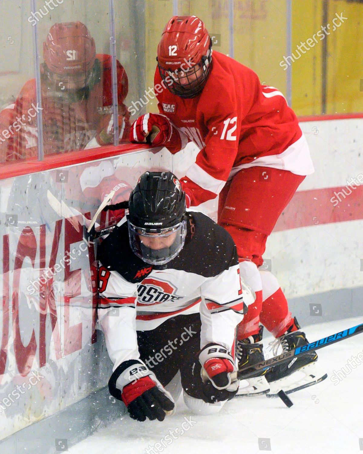 Cornell Big Red Forward Izzy Daniel Editorial Stock Photo - Stock Image ...