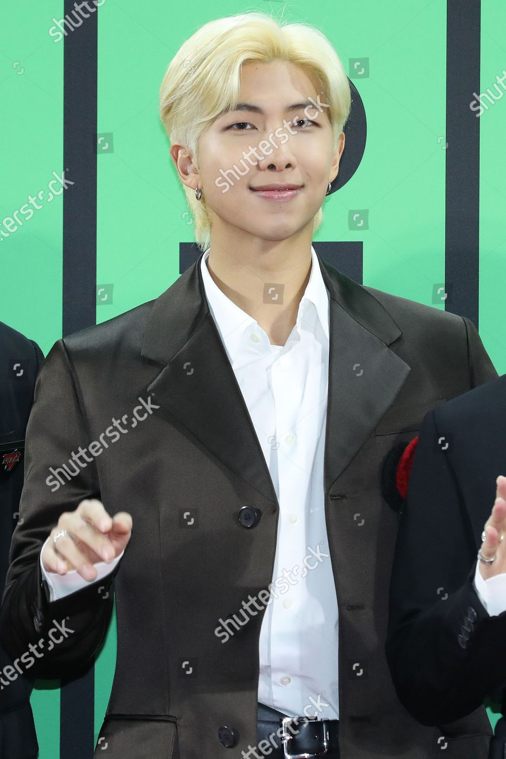 Rm Kpop Group Bts Poses Photo Editorial Stock Photo - Stock Image ...
