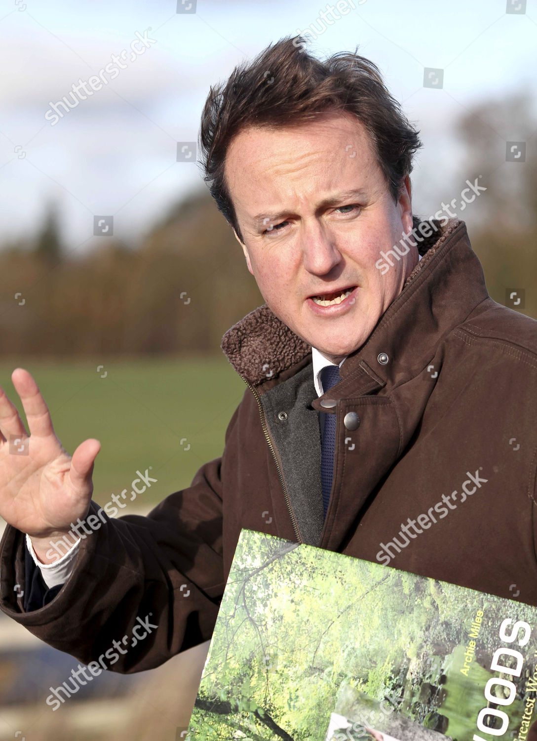 David Cameron Book He Presented Editorial Stock Photo - Stock Image ...
