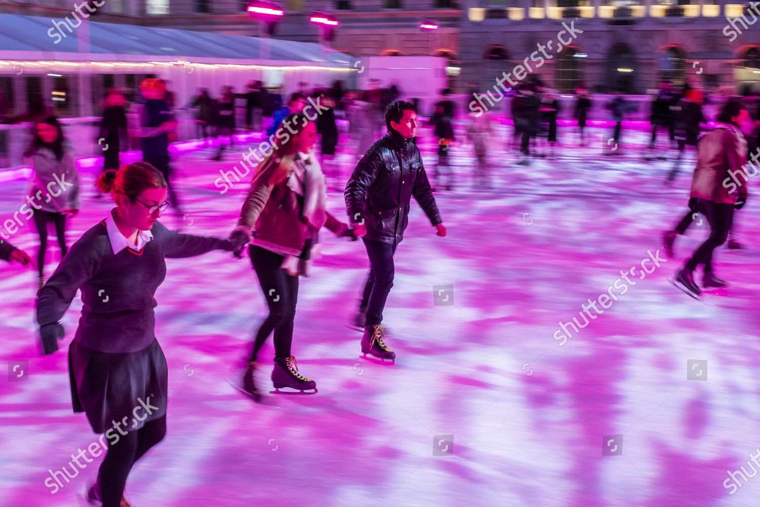 Somerset House Skating Will Hold First Editorial Stock Photo - Stock ...