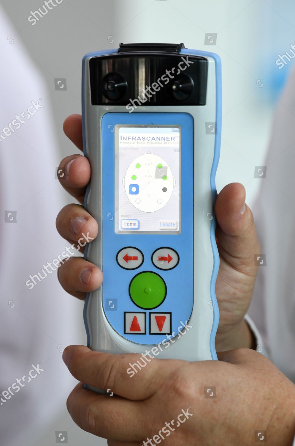 Infrascan Handheld Device That Scans Bleeding Editorial Stock Photo ...
