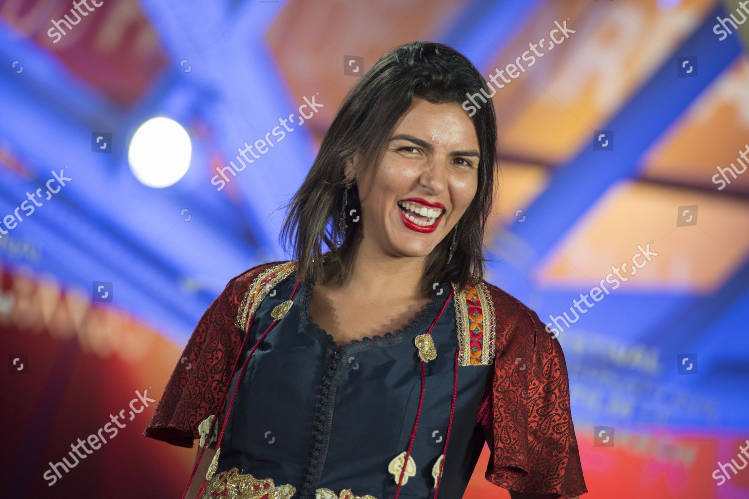 Tunisian Actress Abir Bennani Attends Screening Redaktionelles ...