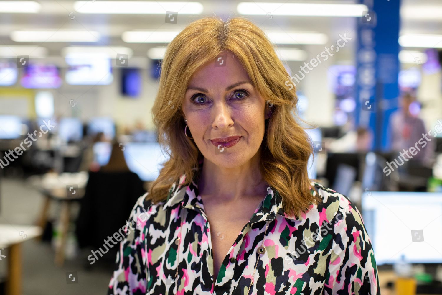Alison Comyn Irish Television Journalist Broadcaster Editorial Stock ...