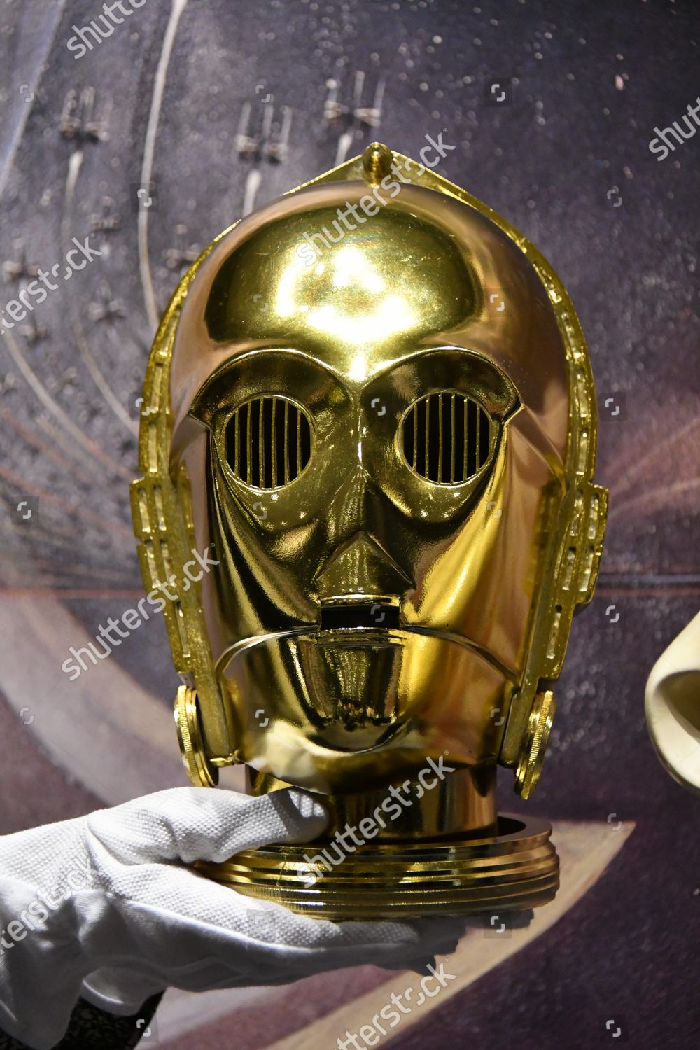Return Jedi Promotional C3po Helmet 1983 Editorial Stock Photo - Stock Image | Shutterstock
