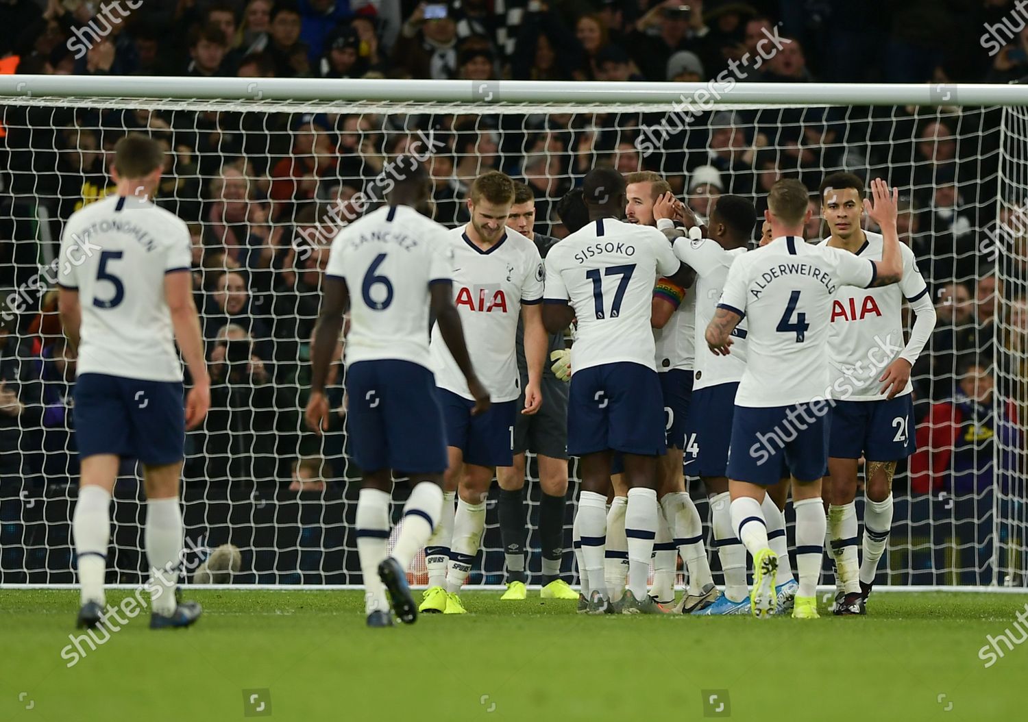 Harry Kane Tottenham Hotspur Celebrating His Editorial Stock Photo ...