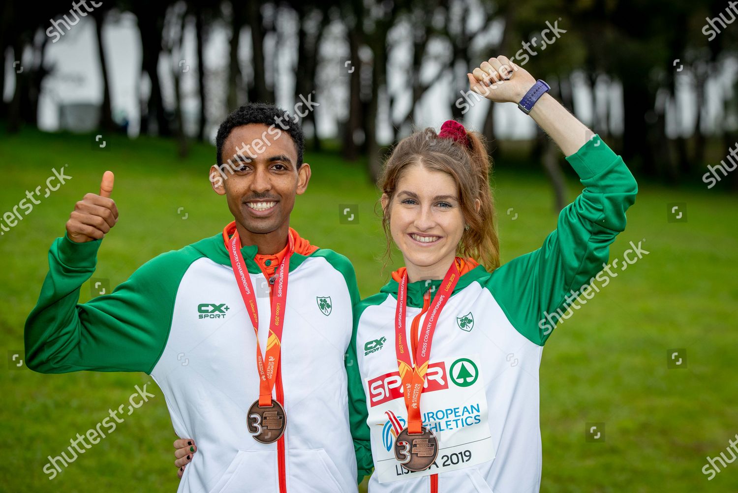 Irelands Efrem Gidey His Bronze Medal Editorial Stock Photo - Stock ...