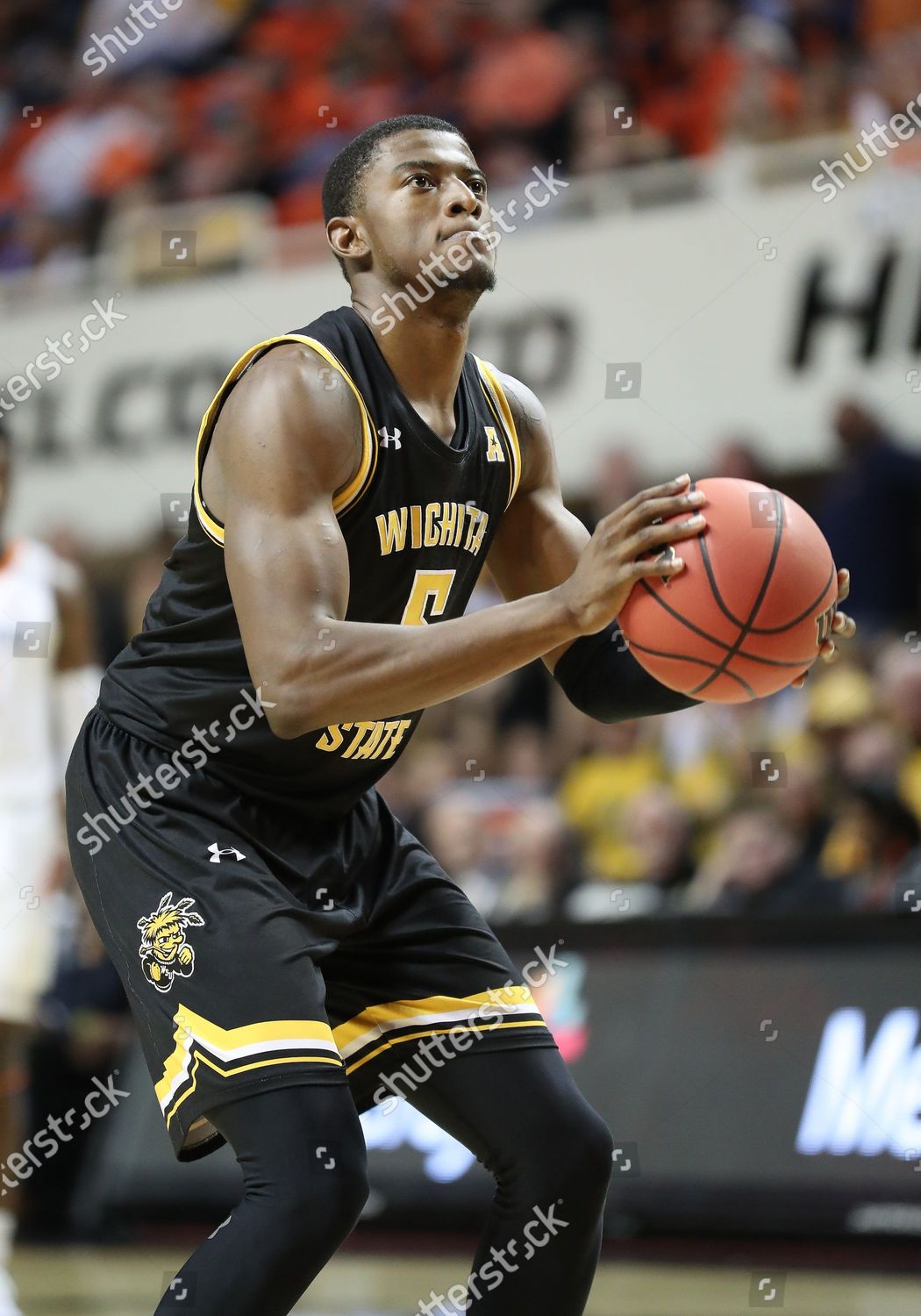 Wichita State Forward Trey Wade 5 Editorial Stock Photo - Stock Image ...