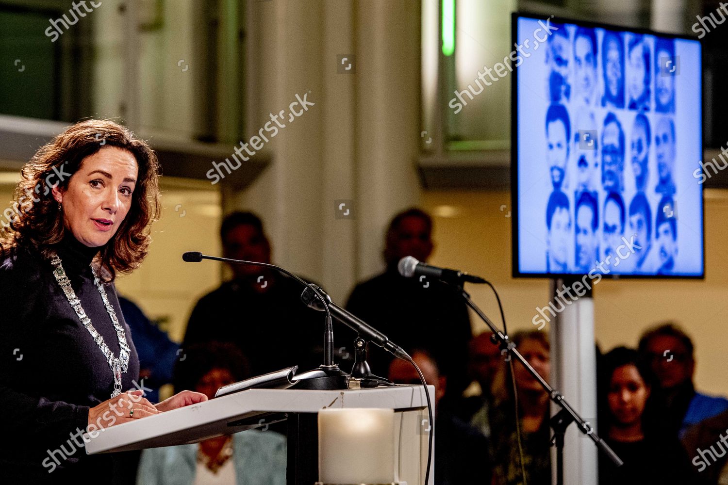 Amsterdam Mayor Femke Halsema L Speaks Editorial Stock Photo - Stock ...