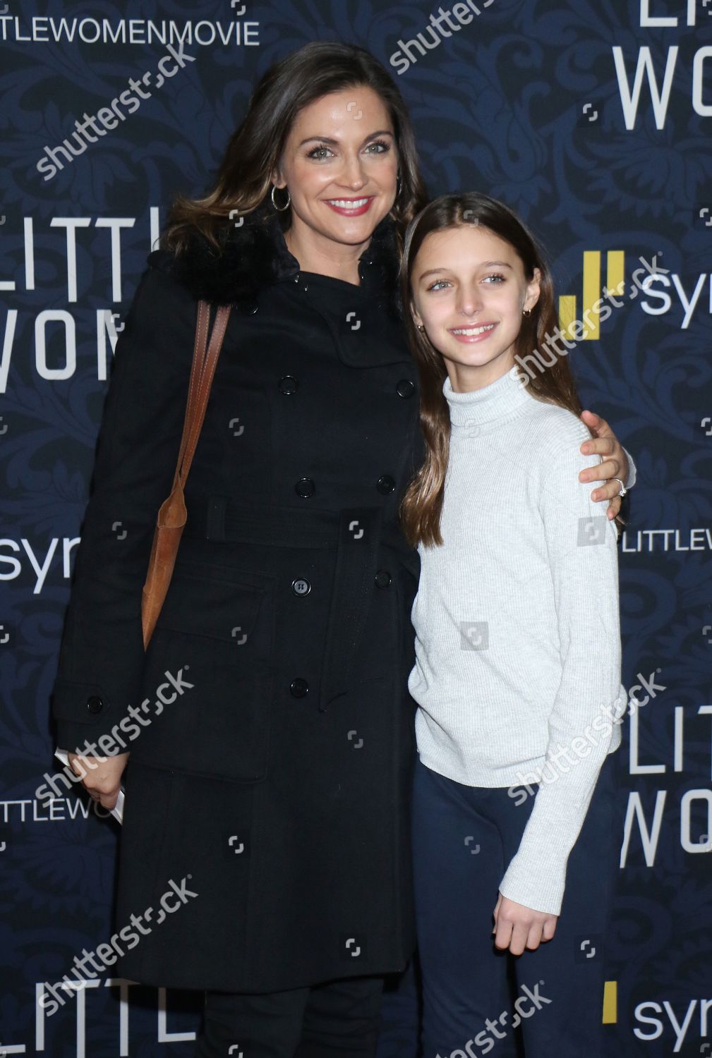 Paula Faris Daughter Caroline Grace Krueger Editorial Stock Photo ...