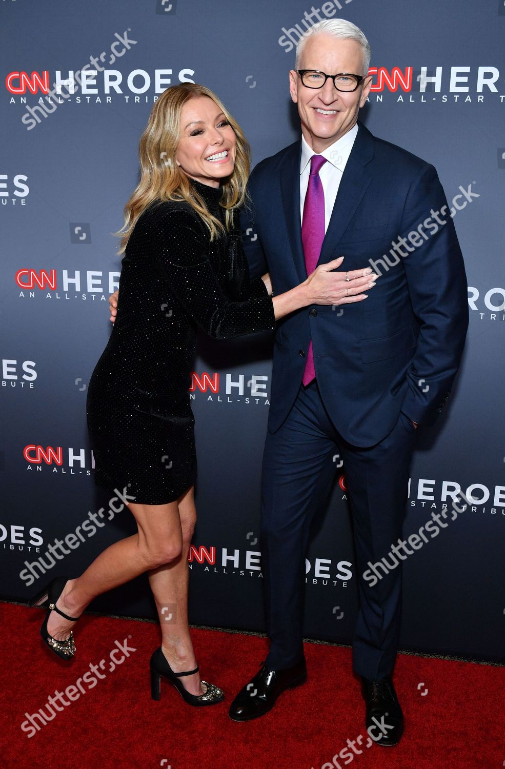Kelly Ripa Anderson Cooper Editorial Stock Photo - Stock Image ...