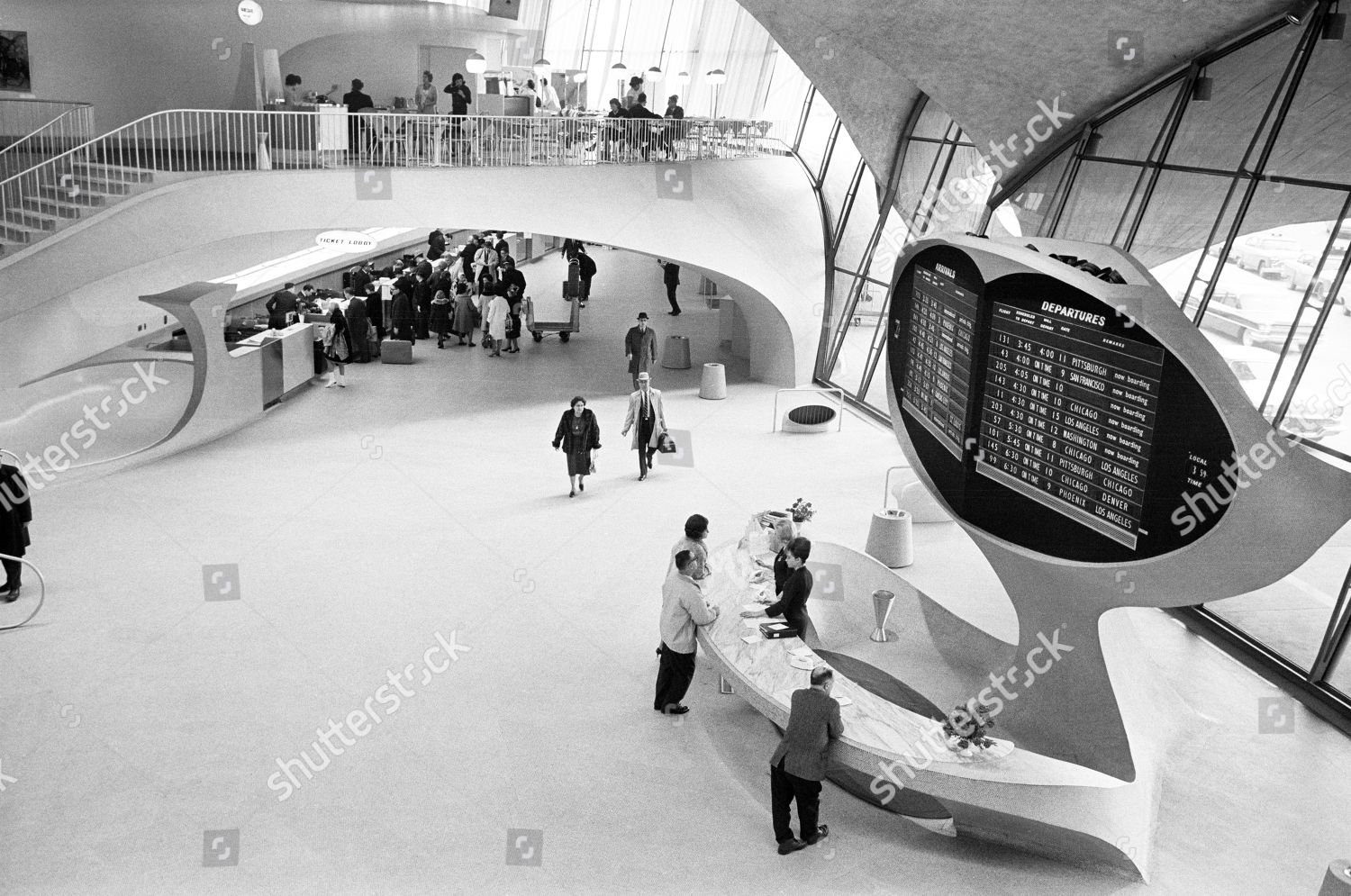 Twa Airport Terminal John F Kennedy Editorial Stock Photo - Stock Image ...