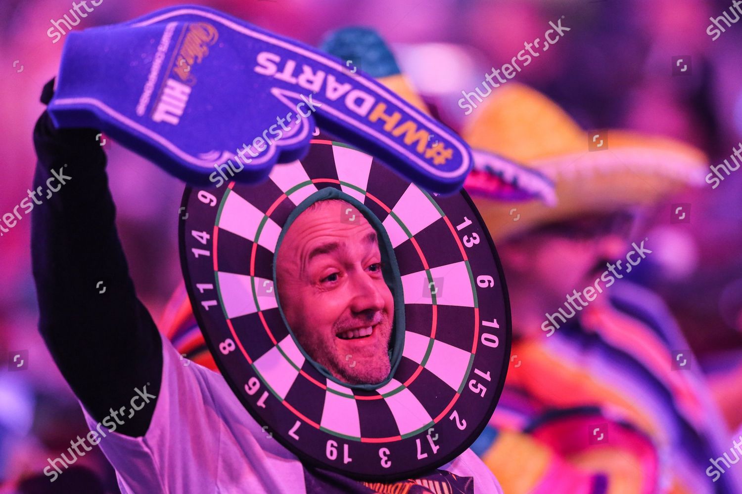 Darts Fan Fancy Dress During Pdc Editorial Stock Photo - Stock Image ...