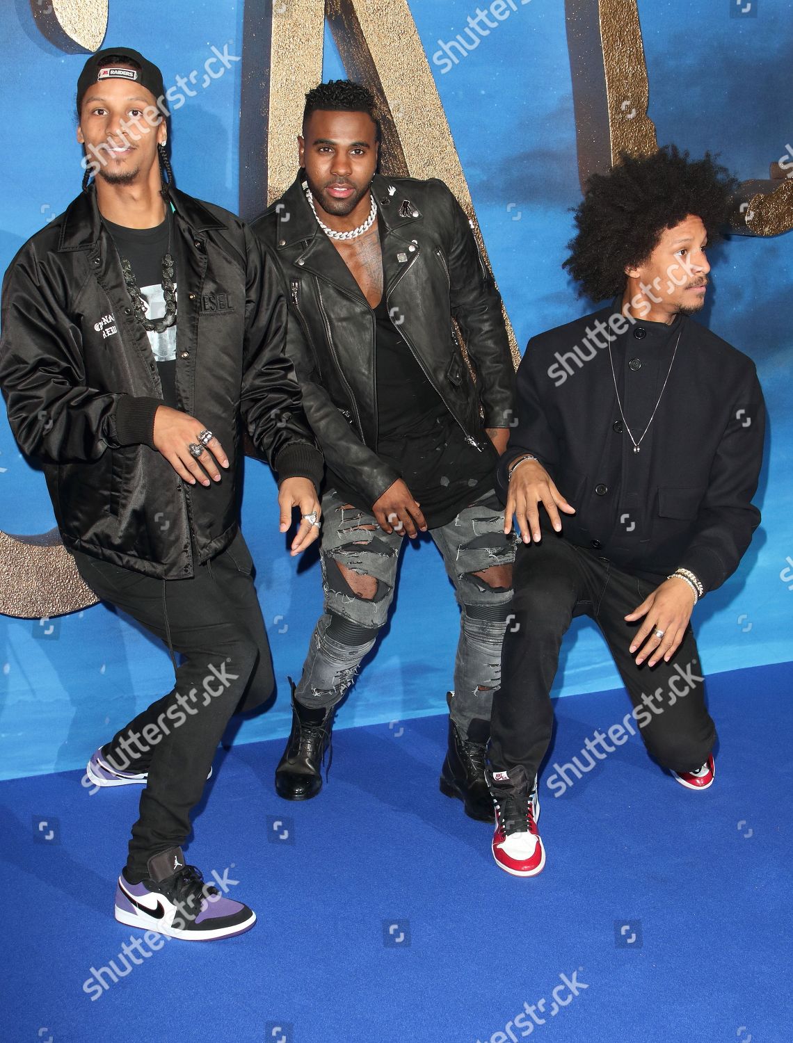 Larry Nicolas Bourgeois Jason Derulo Laurent Editorial Stock Photo ...