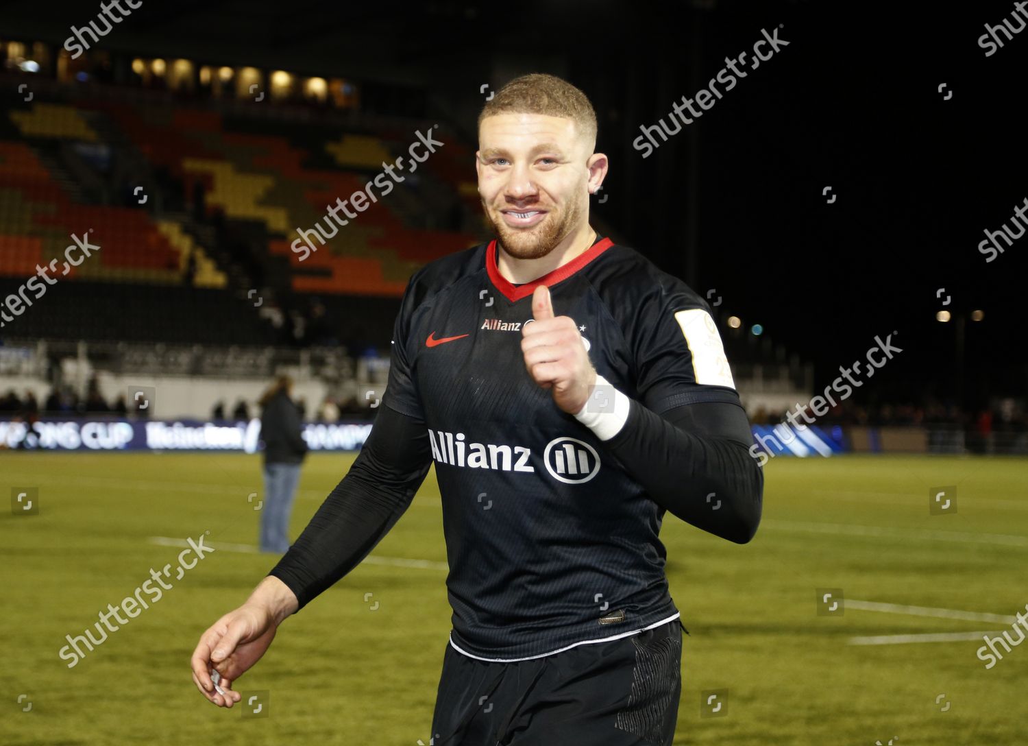 Nick Isiekwe Saracens After Game Editorial Stock Photo - Stock Image ...