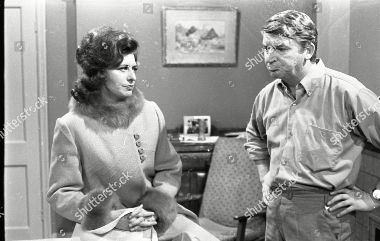 Pat Phoenix Elsie Tanner Peter Adamson Editorial Stock Photo - Stock ...