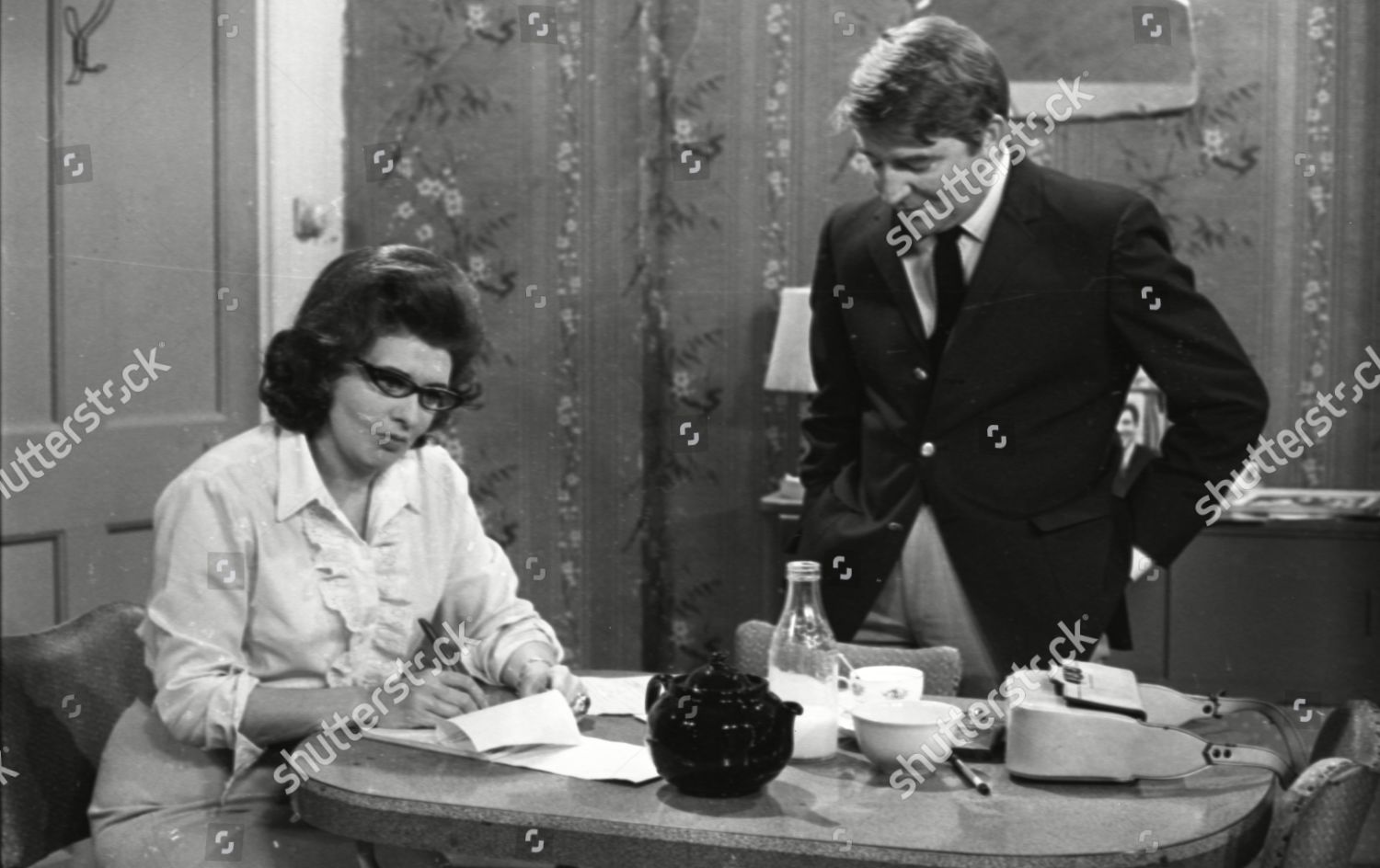 Pat Phoenix Elsie Tanner Peter Adamson Editorial Stock Photo - Stock ...