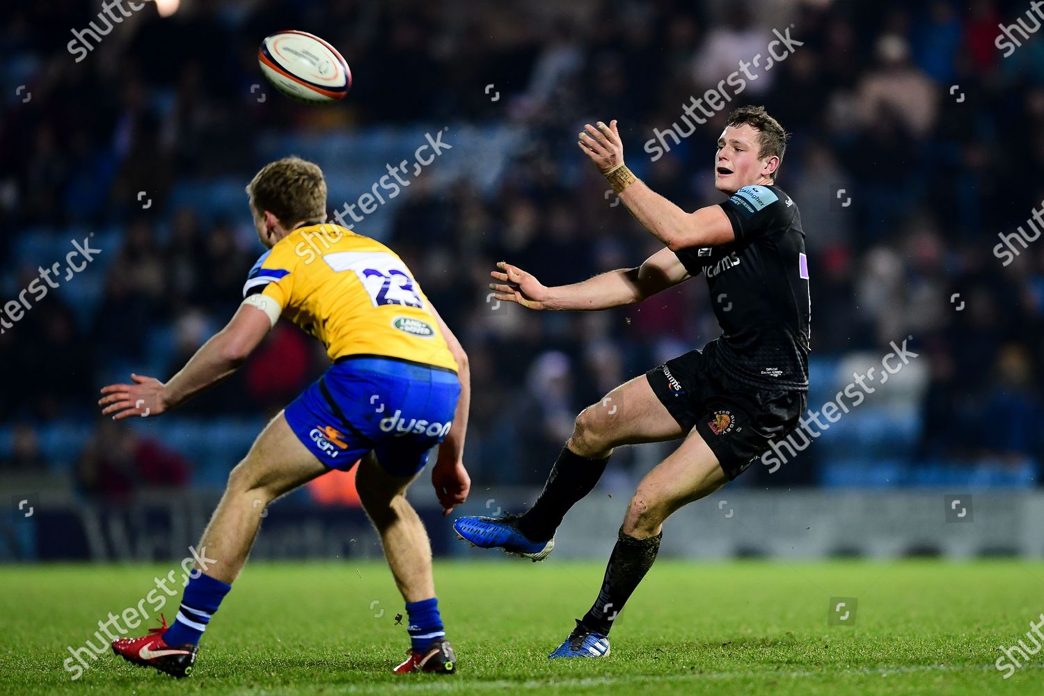 Tom Wyatt Exeter Braves Marked By Editorial Stock Photo - Stock Image ...
