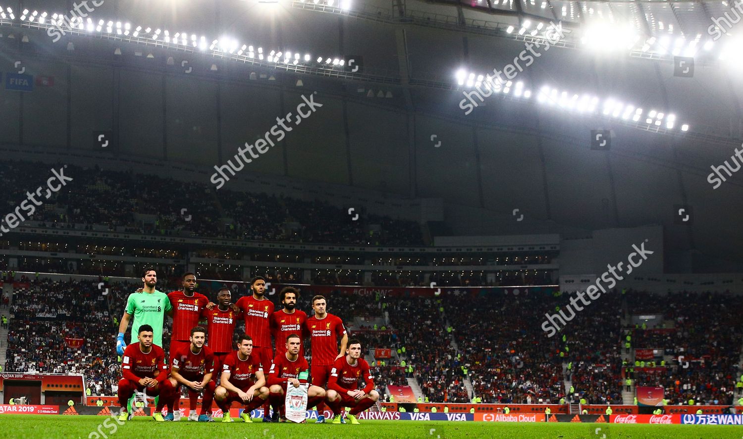 Liverpool Starting Xi Team Photo Editorial Stock Photo - Stock Image ...