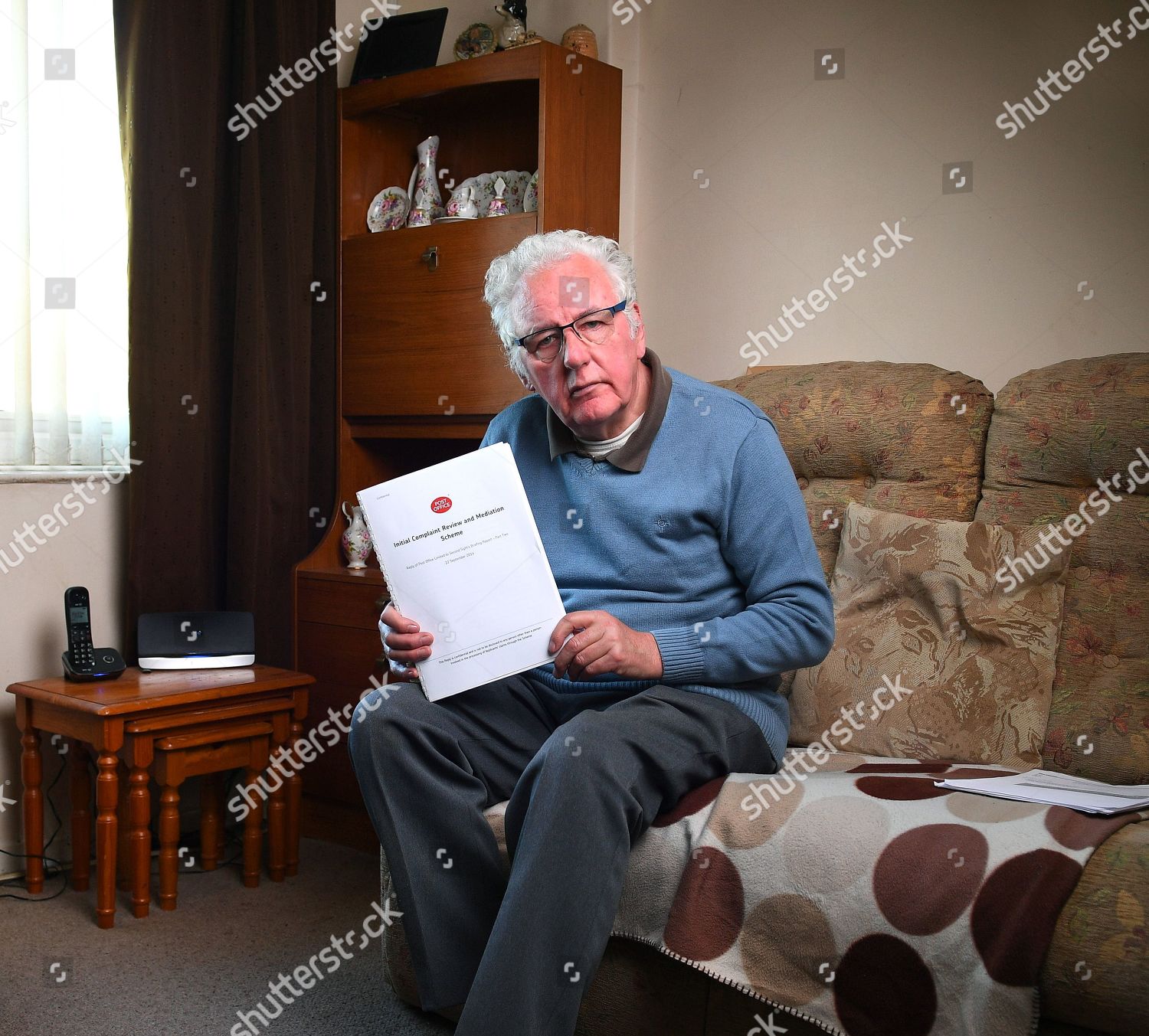 Noel Thomas 71 Former Subpostmaster 221118 Editorial Stock Photo ...