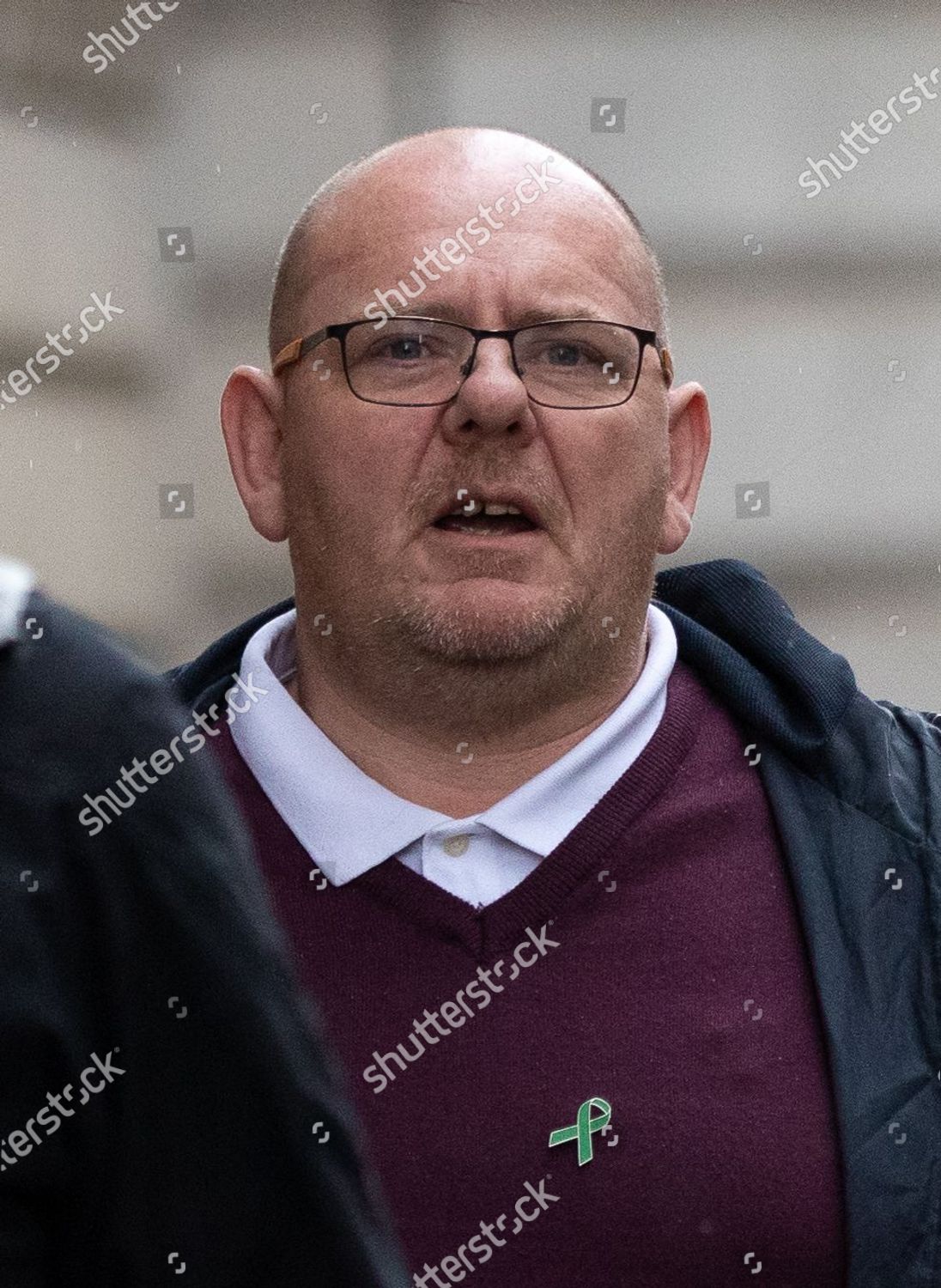 Tim Dunn Father Harry Dunn Arrives Editorial Stock Photo - Stock Image ...