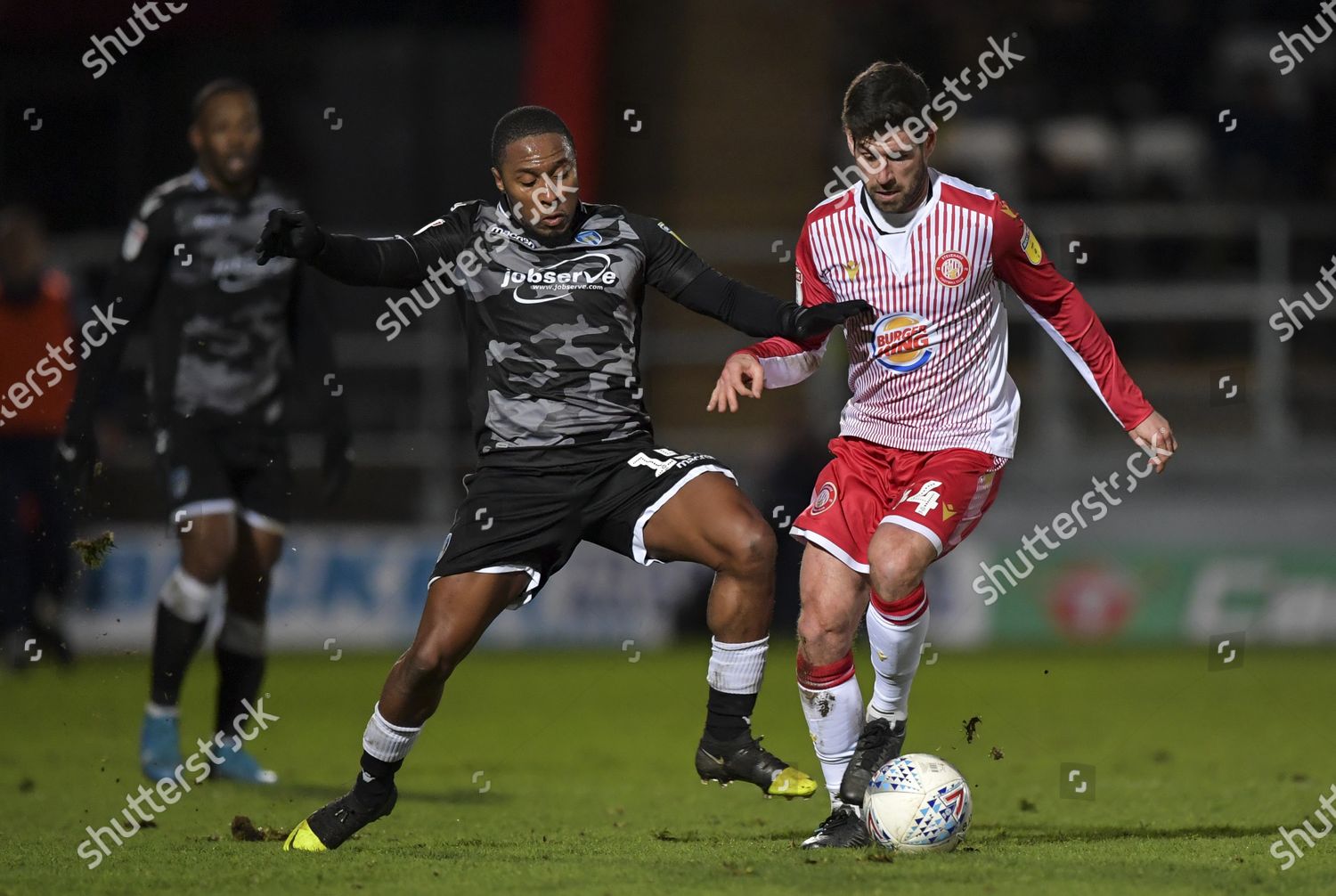 Michael Timlin Stevenage Under Pressure Callum Editorial Stock Photo ...