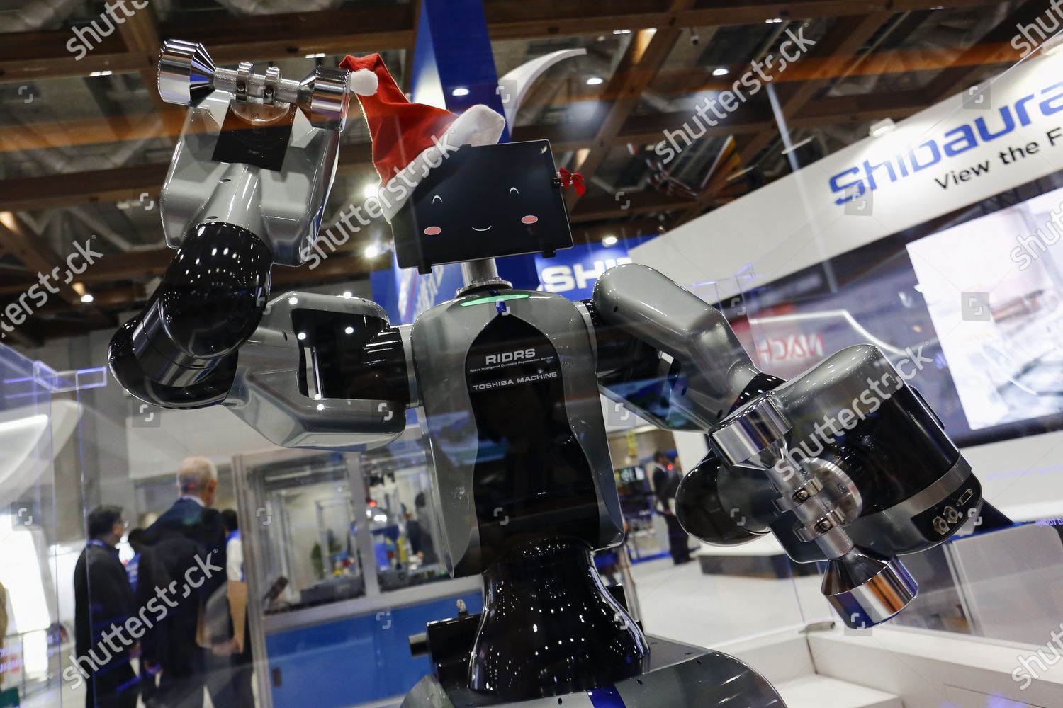 Humanoid Type Dualarm Robot On Display Editorial Stock Photo - Stock ...