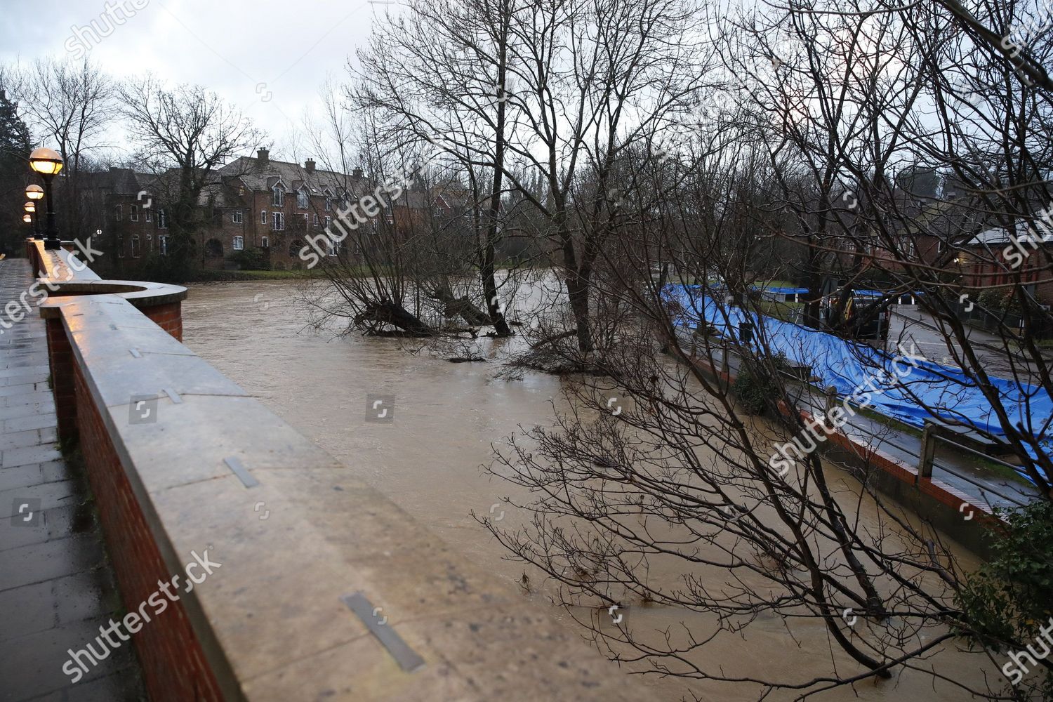 Environment Agency Flood Defences Have Been Editorial Stock Photo ...