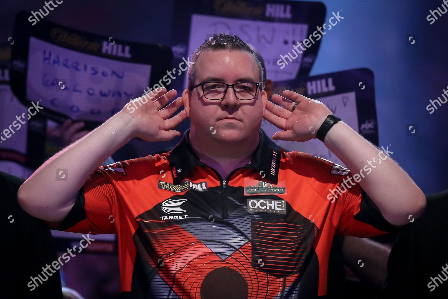 Stephen Bunting England Walkon Before His Editorial Stock Photo - Stock ...