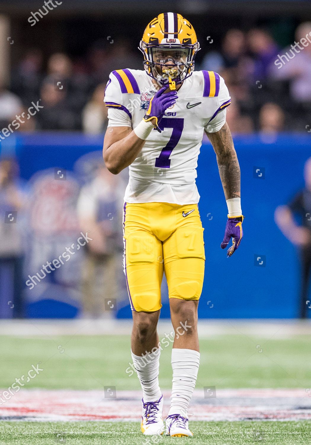Lsu Safety Grant Delpit 7 During Editorial Stock Photo Stock Image lsu-safety-grant-delpit-7-during-editorial-stock-photo-stock-image