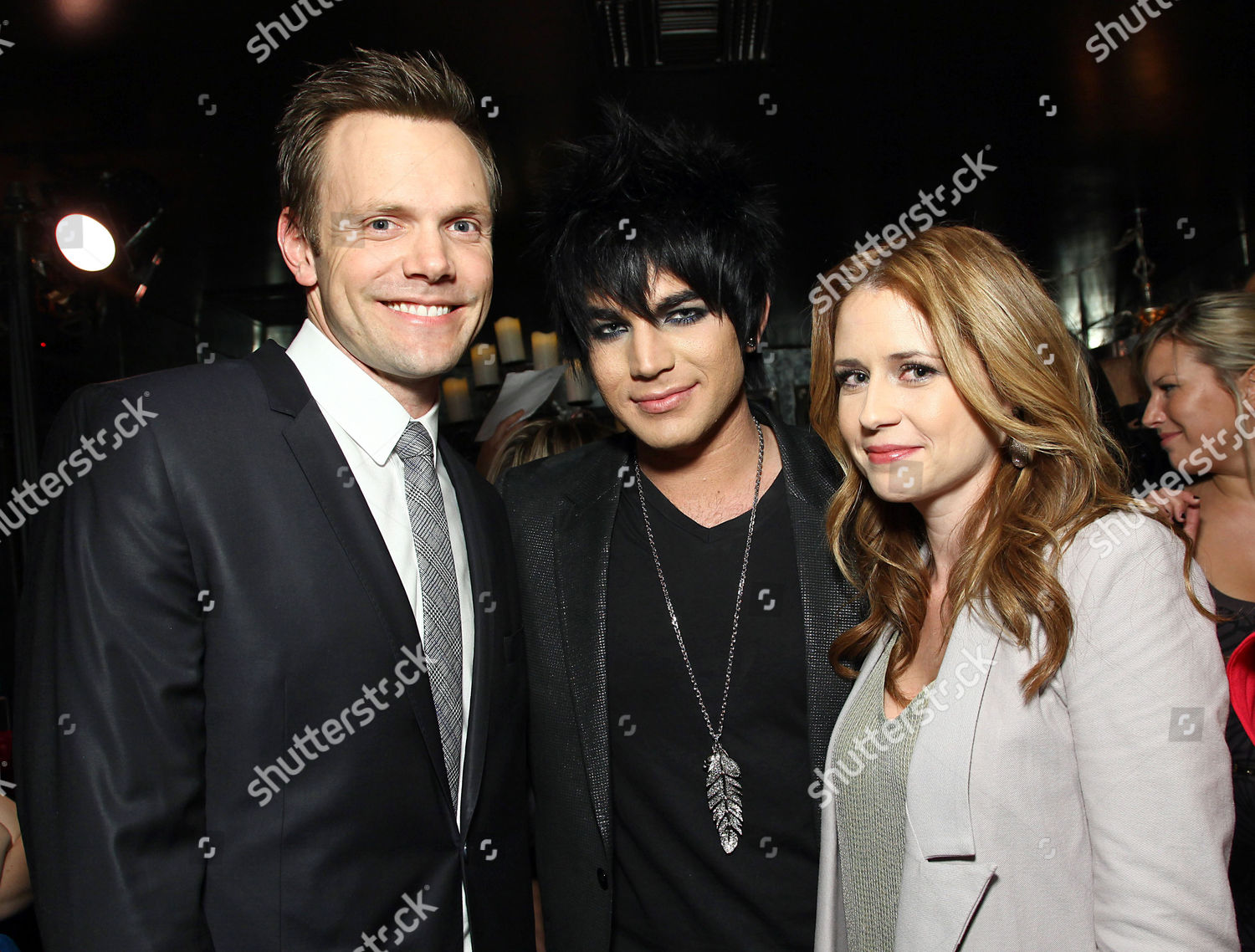 Joel Mchale Adam Lambert Jenna Fischer Editorial Stock Photo - Stock ...