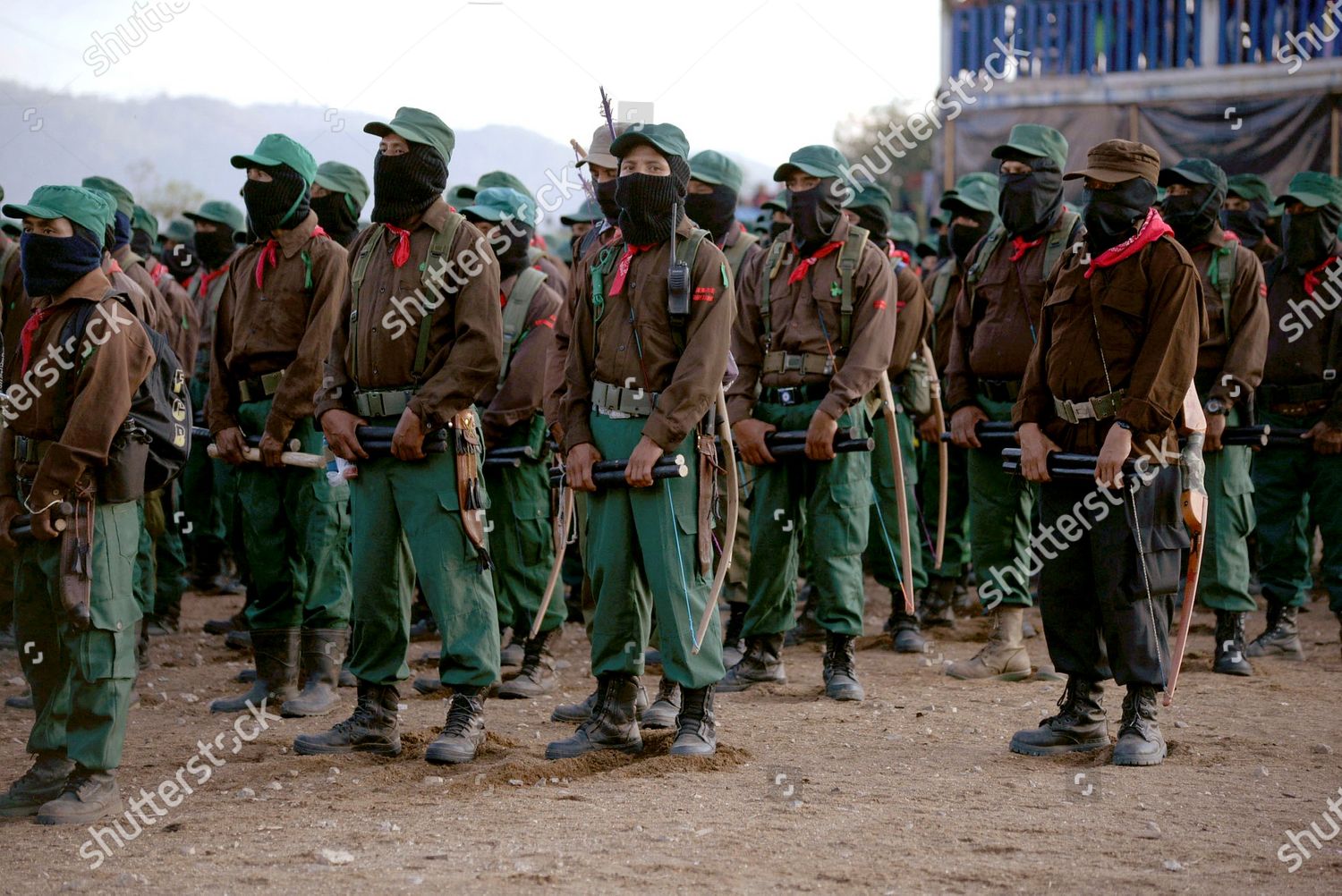 Members Zapatista Army National Liberation Ezln Editorial Stock Photo ...