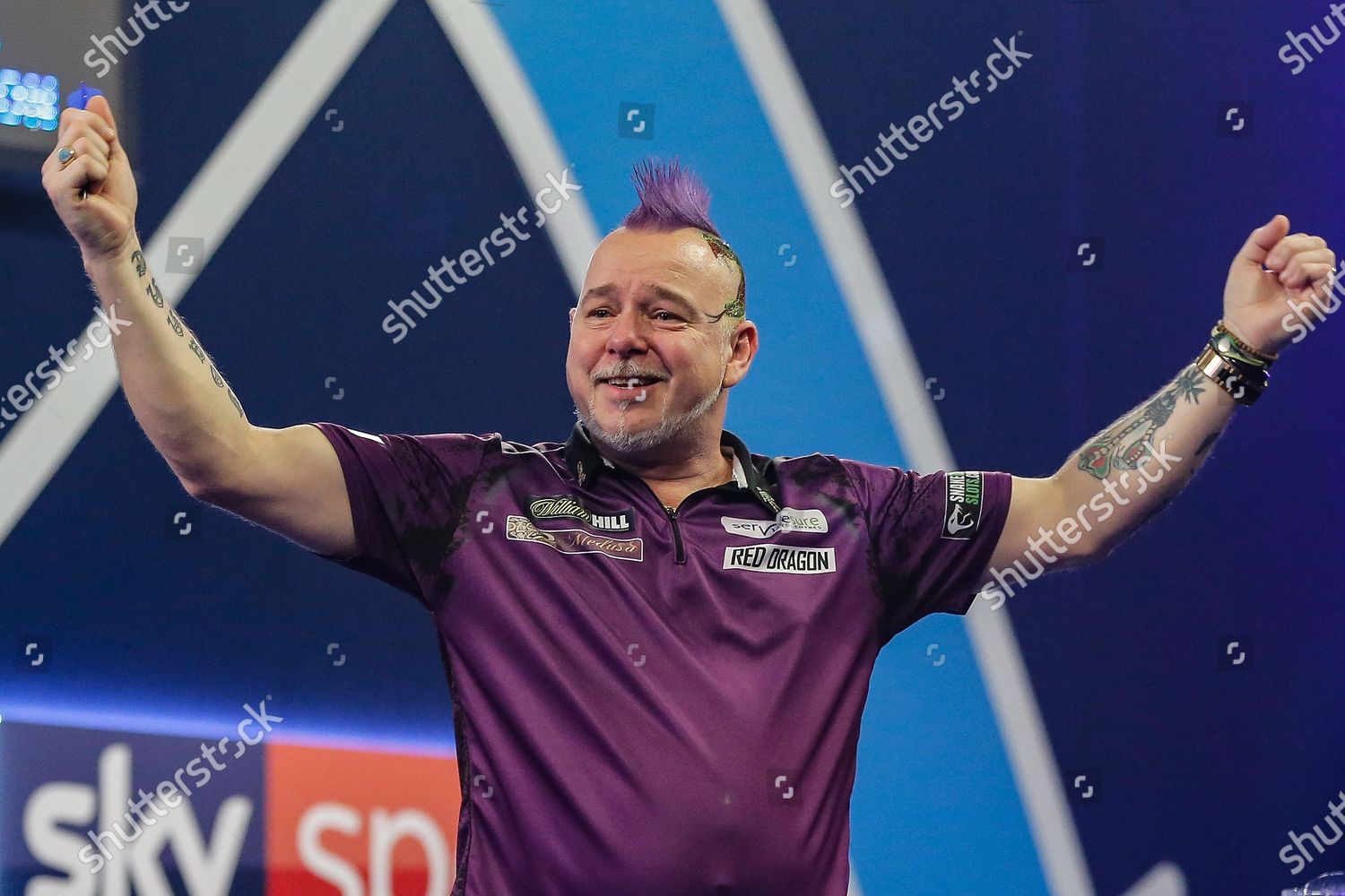 Winner Peter Wright Scotland Celebrates After Editorial Stock Photo ...