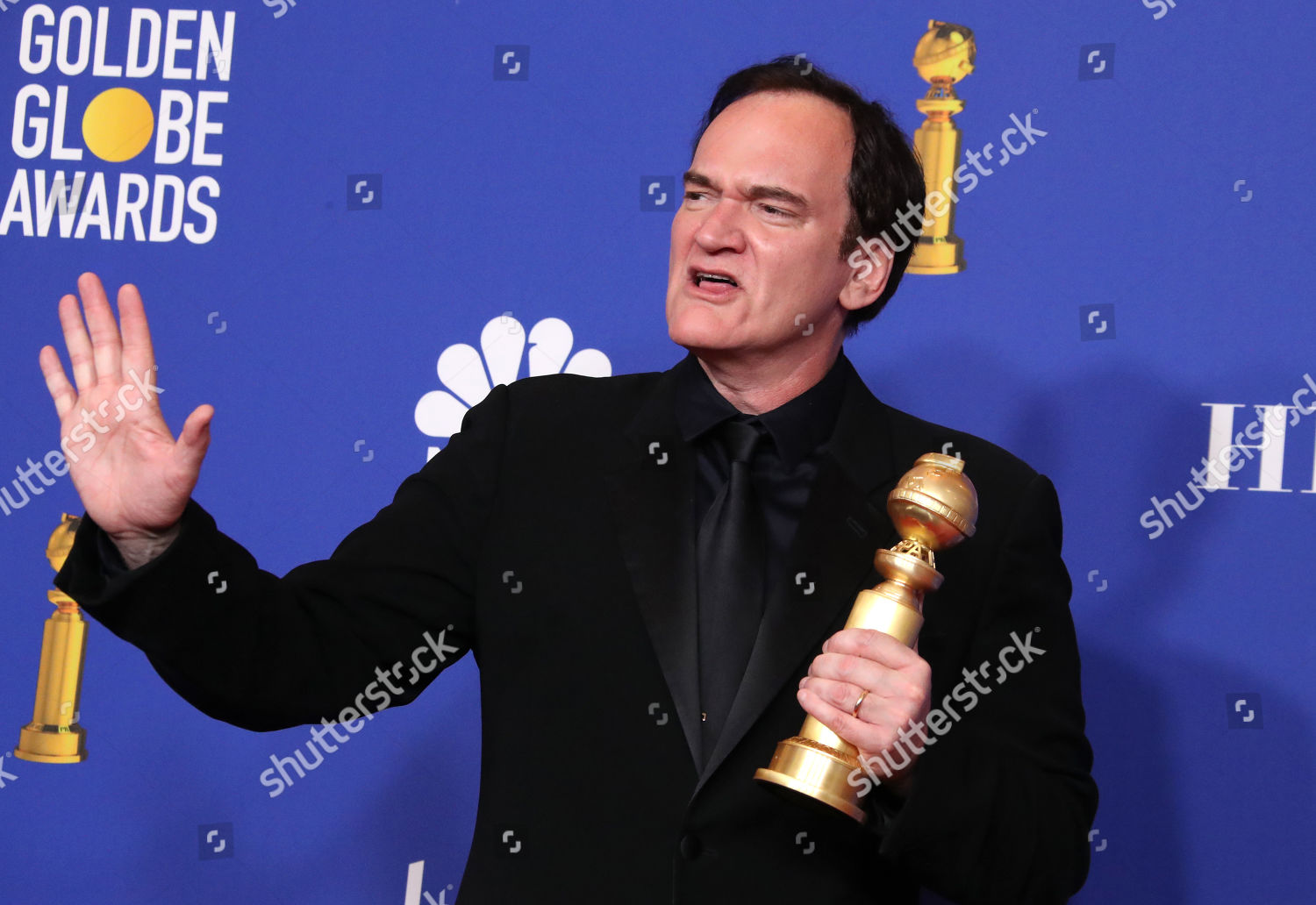 Quentin Tarantino Best Screenplay Motion Picture Editorial Stock Photo ...