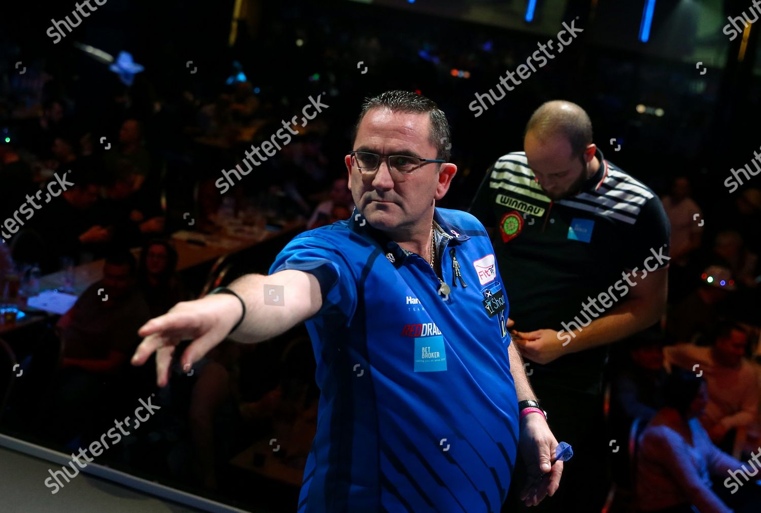 Ross Montgomery During Bdo World Professional Editorial Stock Photo ...