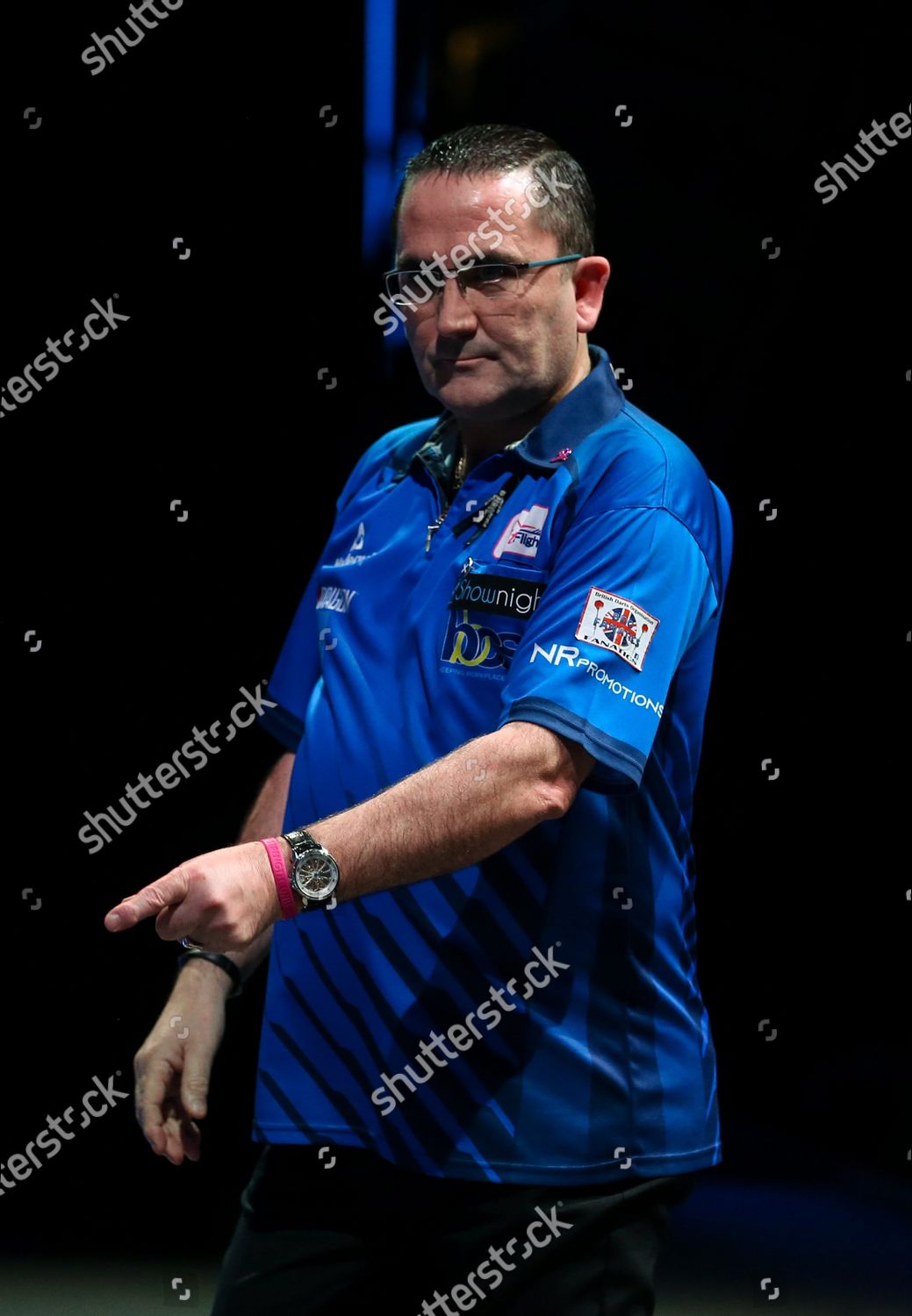 Ross Montgomery During Bdo World Professional Editorial Stock Photo ...