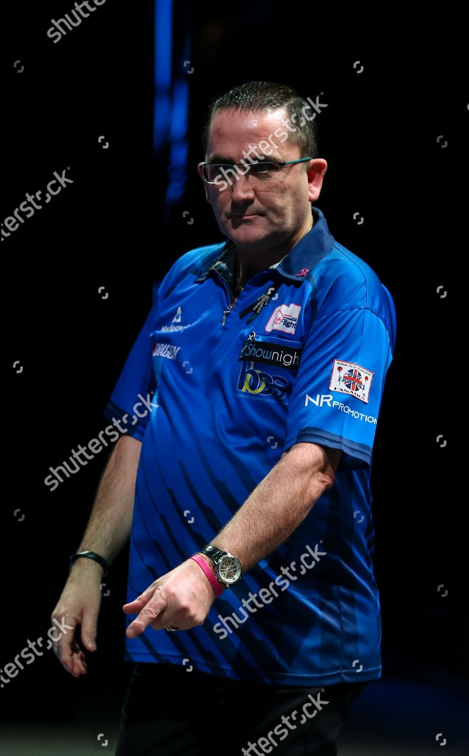 Ross Montgomery During Bdo World Professional Editorial Stock Photo ...