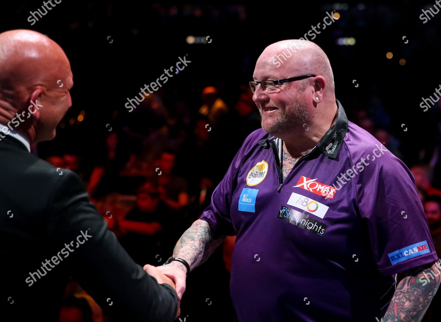 Andy Hamilton During Bdo World Professional Editorial Stock Photo ...