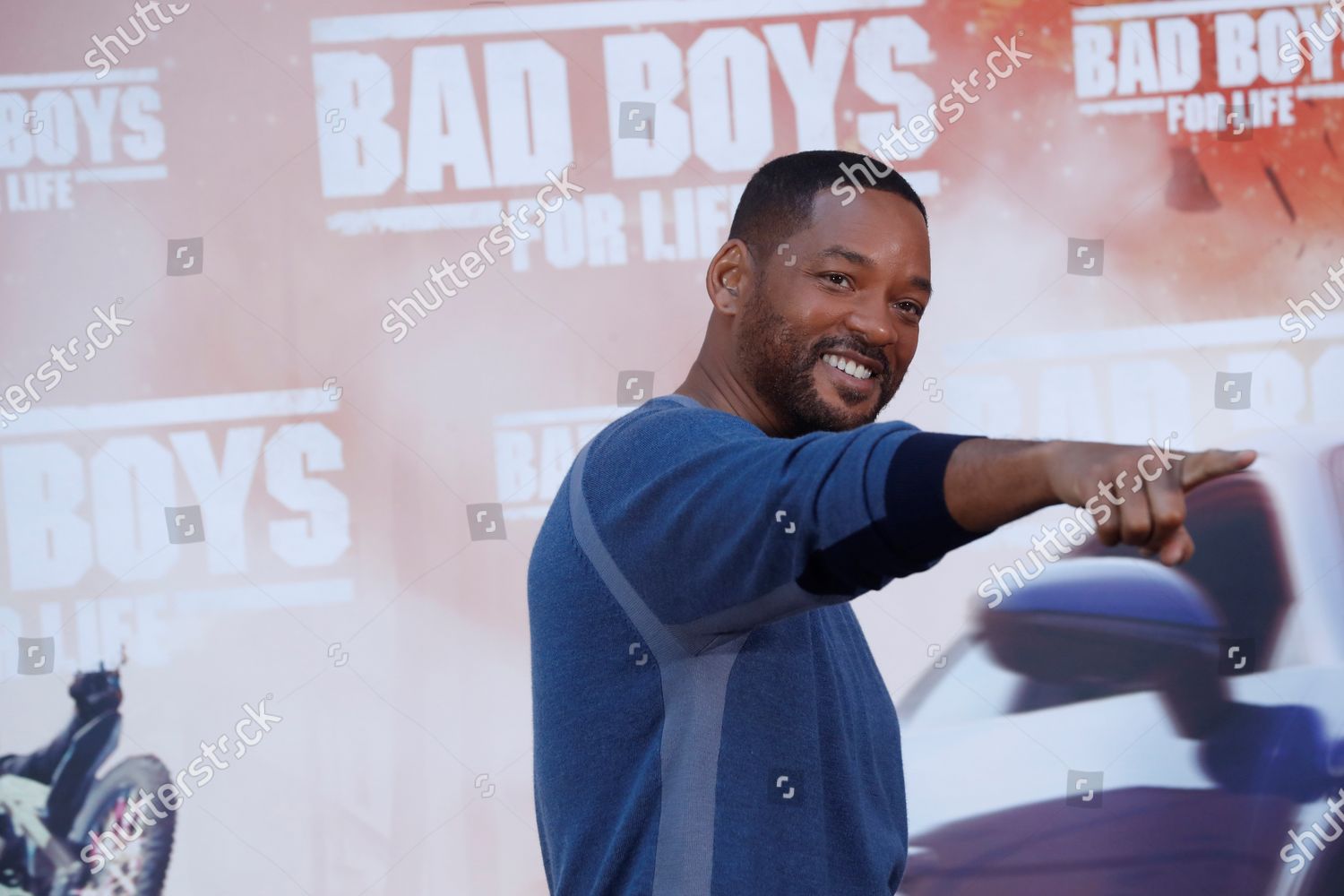 Will Smith Poses Photo During Presentation Editorial Stock Photo ...