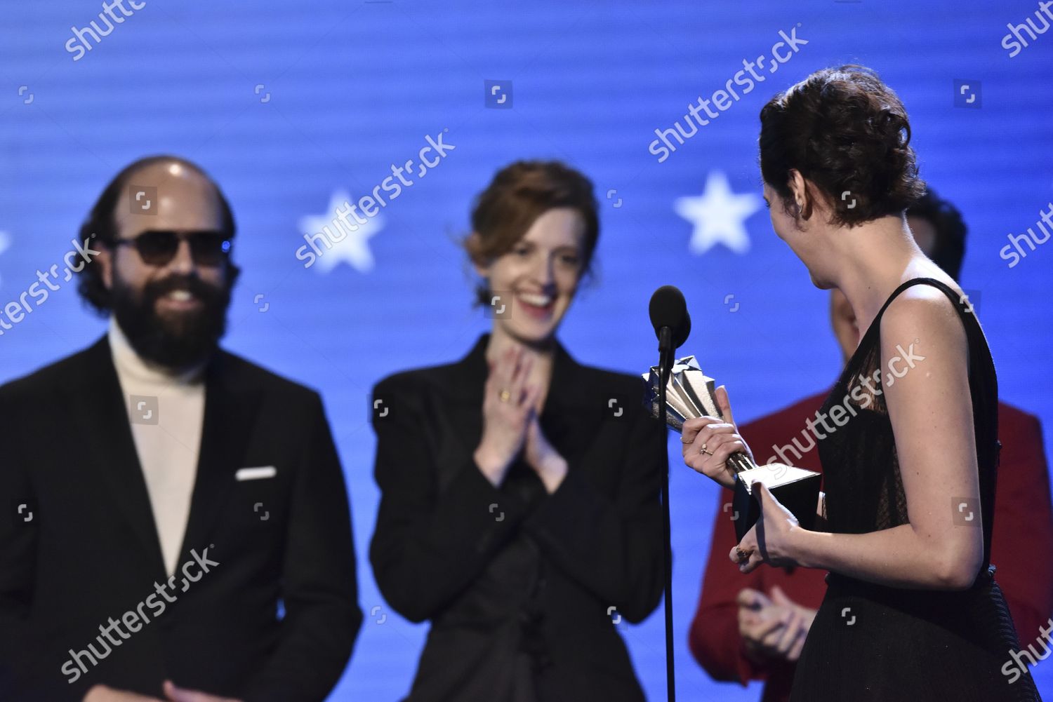 Brett Gelman Isobel Wallerbridge Phoebe Wallerbridge Editorial Stock ...