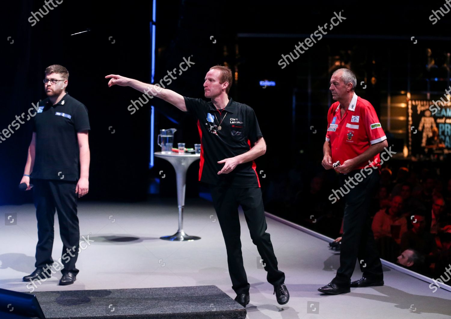 Chris Landman During Bdo World Professional Editorial Stock Photo ...
